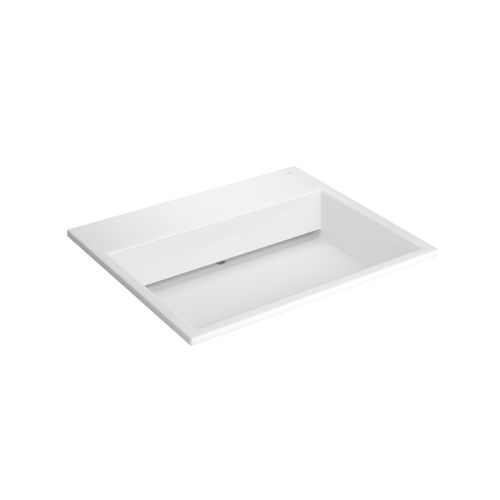 Cuba Deca L.870.17 Sobrepor Retangular 555X455mm Valvula Oculta Branco ...